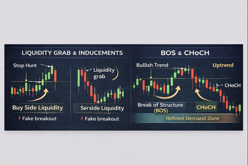 ICT + SMC Trading Entry Blueprint (Beginner to Intermediate)